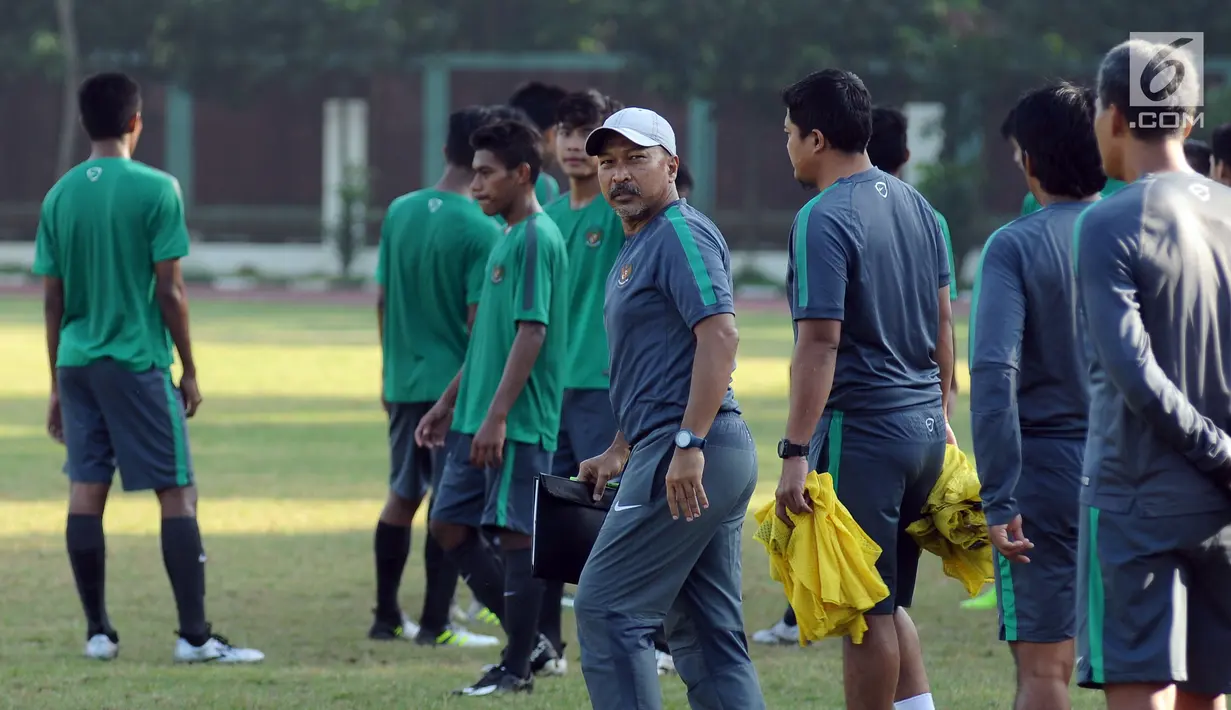 Timnas Indonesia U-16 Terus Berlatih - Foto Liputan6.com