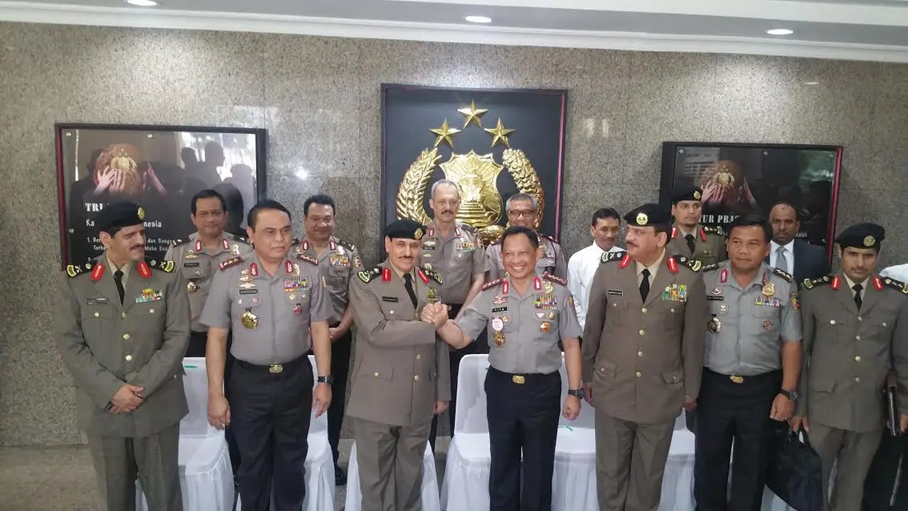 Perwira Polisi Arab Saudi Bakal Belajar di Bandung dan Semarang - News ...