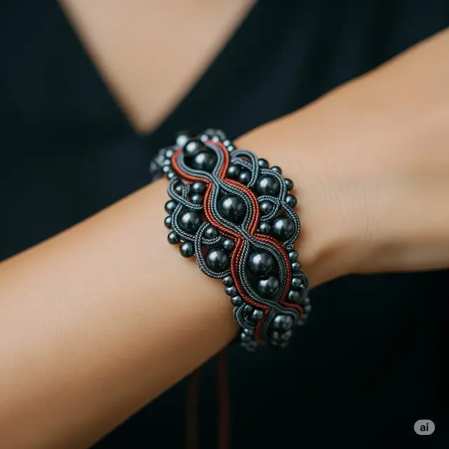 15 Model Gelang Hitam Terbaru 2025, Statement Piece dengan Makna ...
