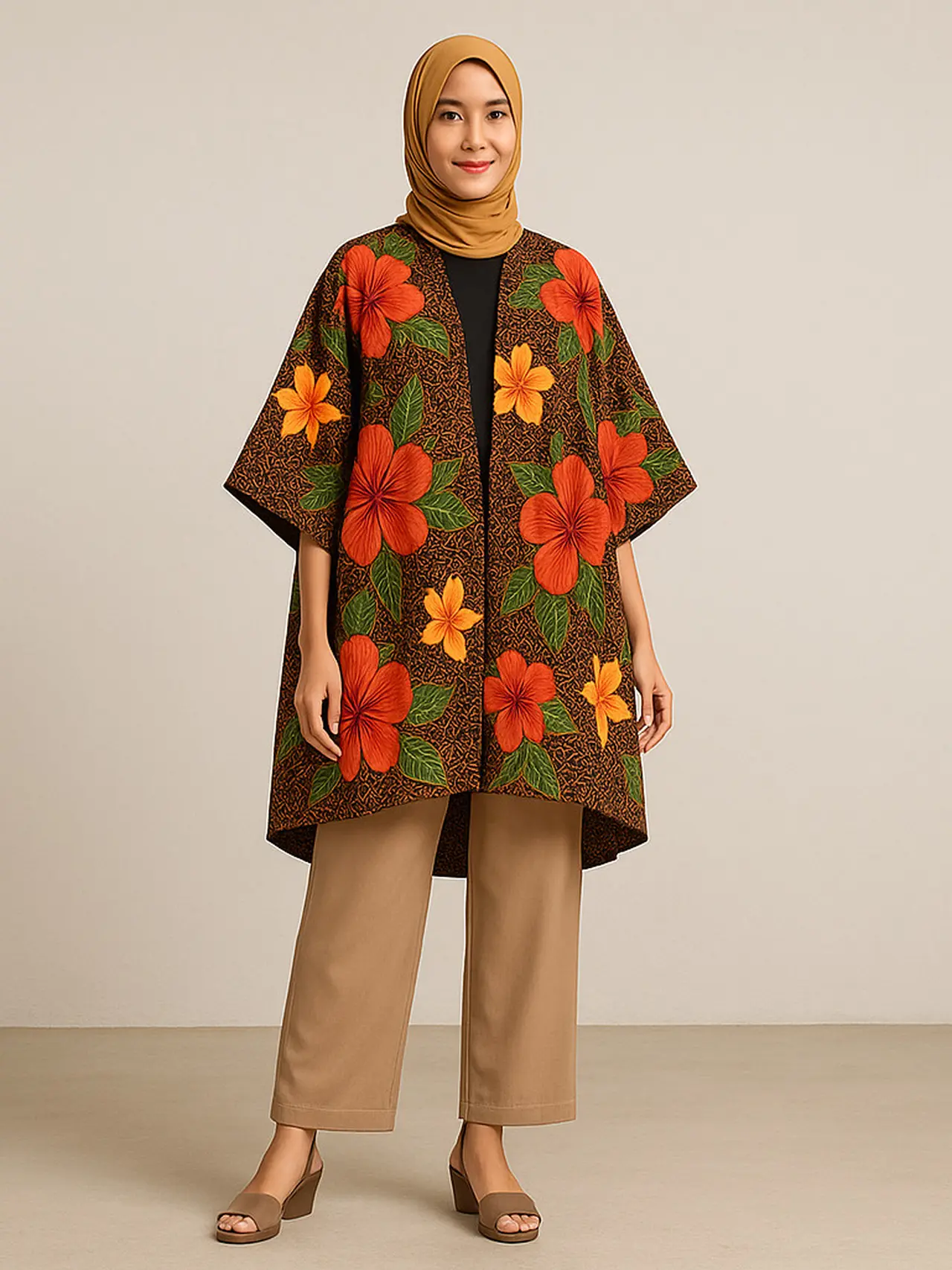 8 Model Baju Batik Motif Bunga Terbaru 2025, Ini Desain yang Cocok ...