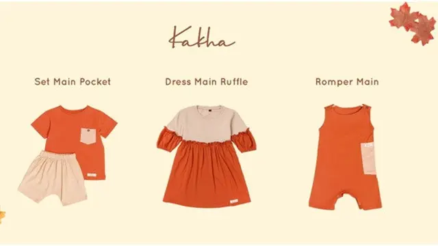 Kakha Series, Solusi Pakaian Main yang Nyaman untuk Si Kecil ...
