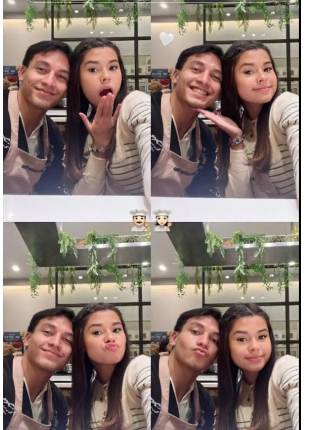 6 Momen Maria Theodore Pamer Cooking Date Bareng Jefri Nichol, Tepis ...