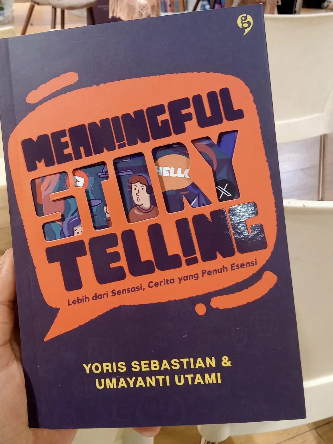 Yoris Sebastian dan Umayanti Utami Rilis Buku Meaningful Storytelling - Citizen6 Liputan6.com