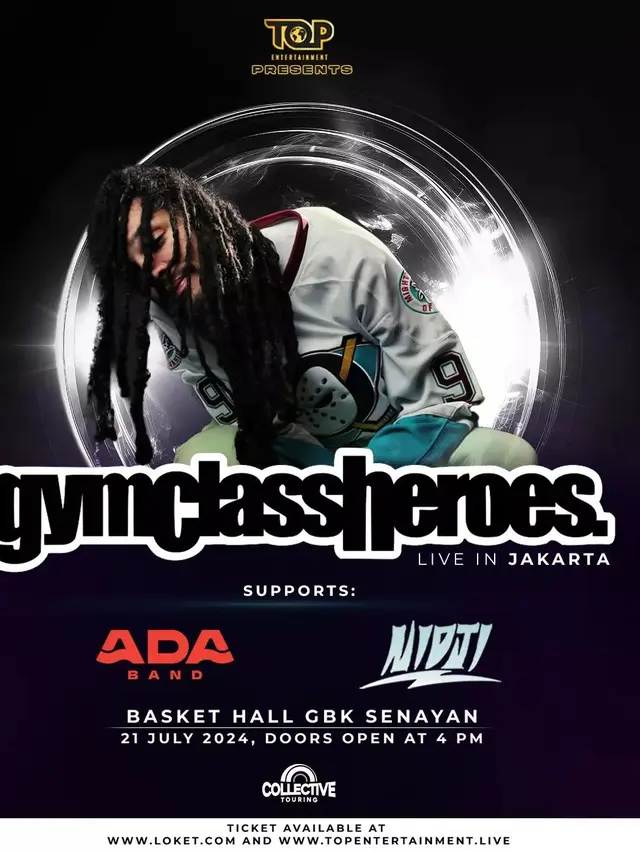 Tepati Janji, Gym Class Heroes Bakal Gelar Konser Lagi di Indonesia pada 21 Juli 2024 - ShowBiz ...