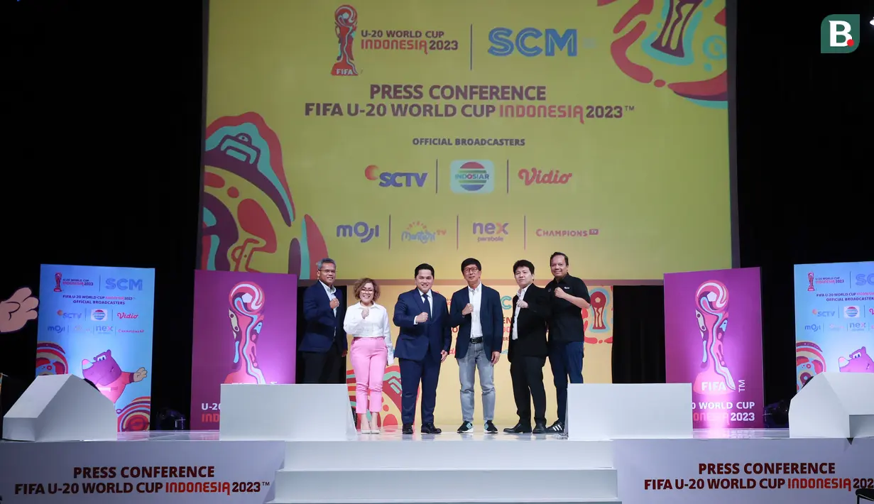 Foto: Resmi, SCM Jadi Official Broadcaster Piala Dunia U-20 2023 dan ...
