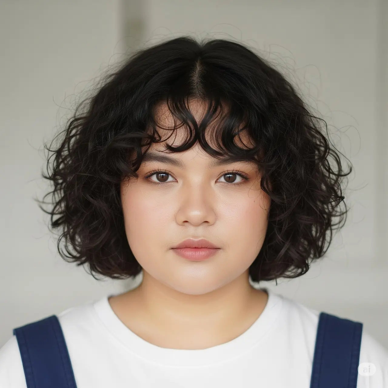 7 Model Rambut Pendek Ikal untuk Wanita Gemuk, Tampil Rapi, Fresh ...