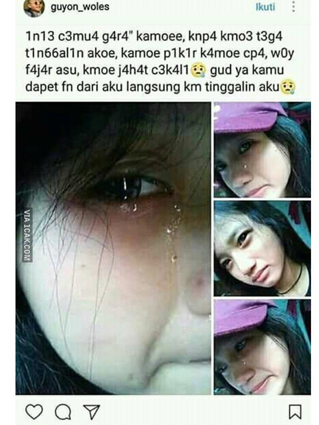 6 Status Facebook Tentang Remaja Patah Hati Ini Absurd, Sedih Tapi Kocak - Hot Liputan6.com