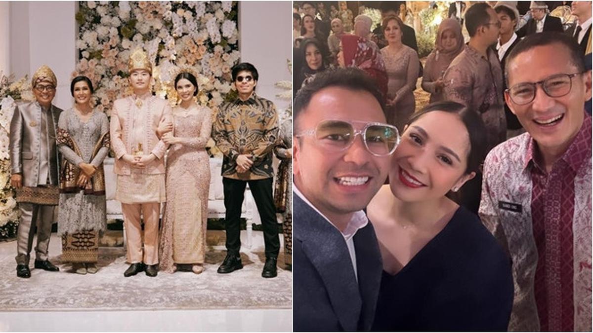 10 Potret Artis di Pernikahan Putri Helmy Yahya dengan Pria Korea, Bertabur Bintang