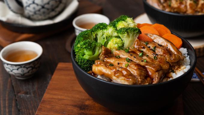 Resep Rice Bowl Ayam Lada Hitam Food