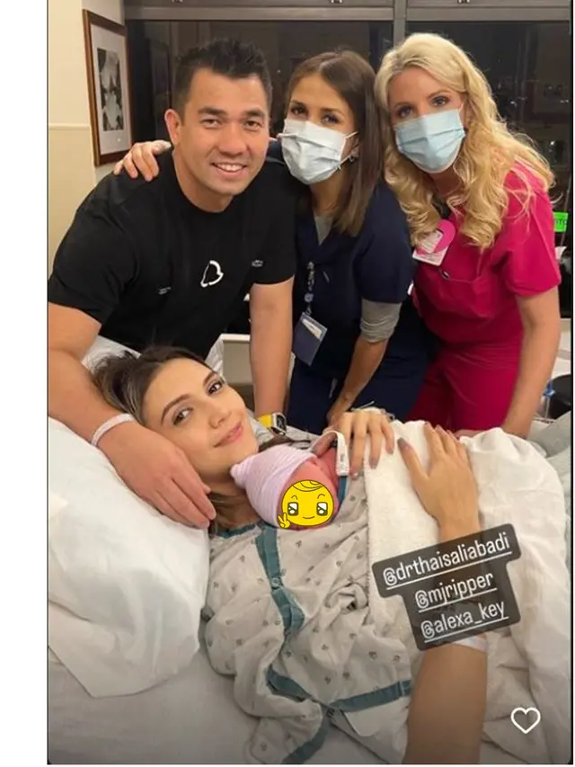 Lahirkan Anak Ketiga di Amerika, Ini 6 Potret Perjalanan Kehamilan ...