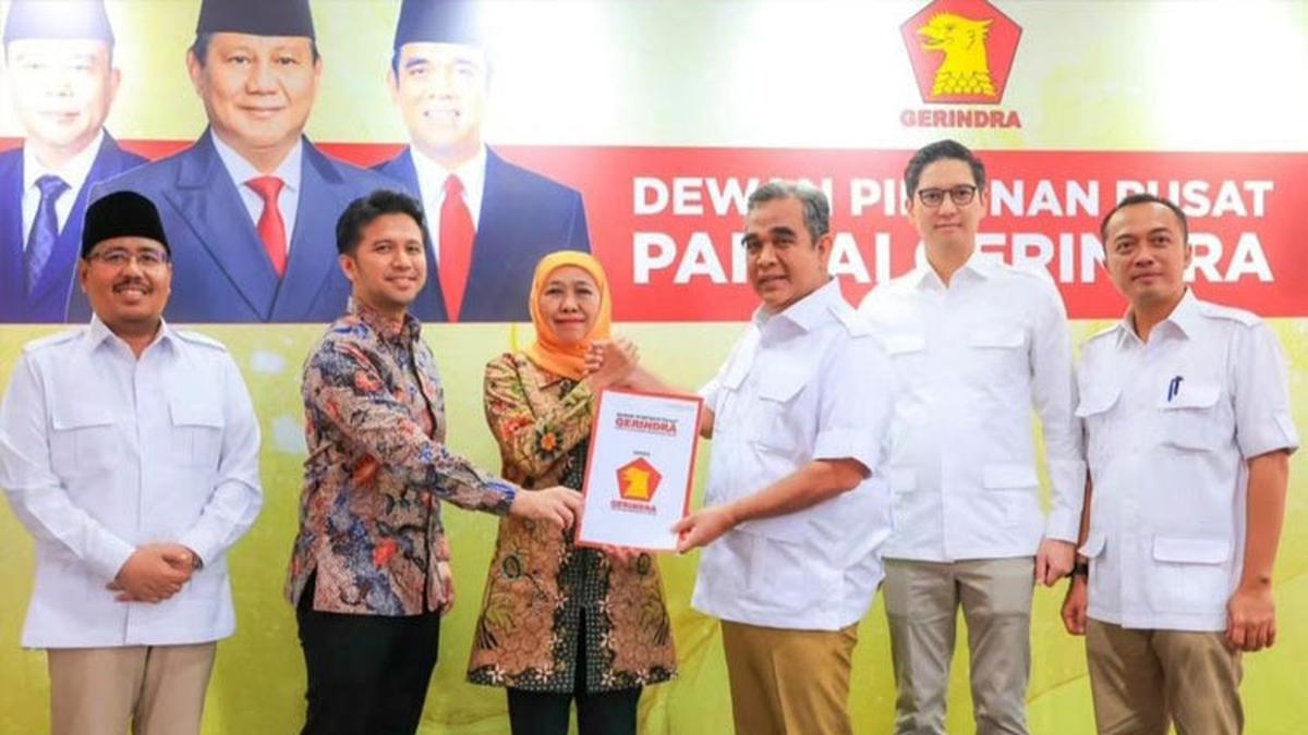 Terima Dukungan dari Gerindra, Khofifah-Emil Mantapkan Langkah Menangkan Pilgub Jatim - Pemilu ...