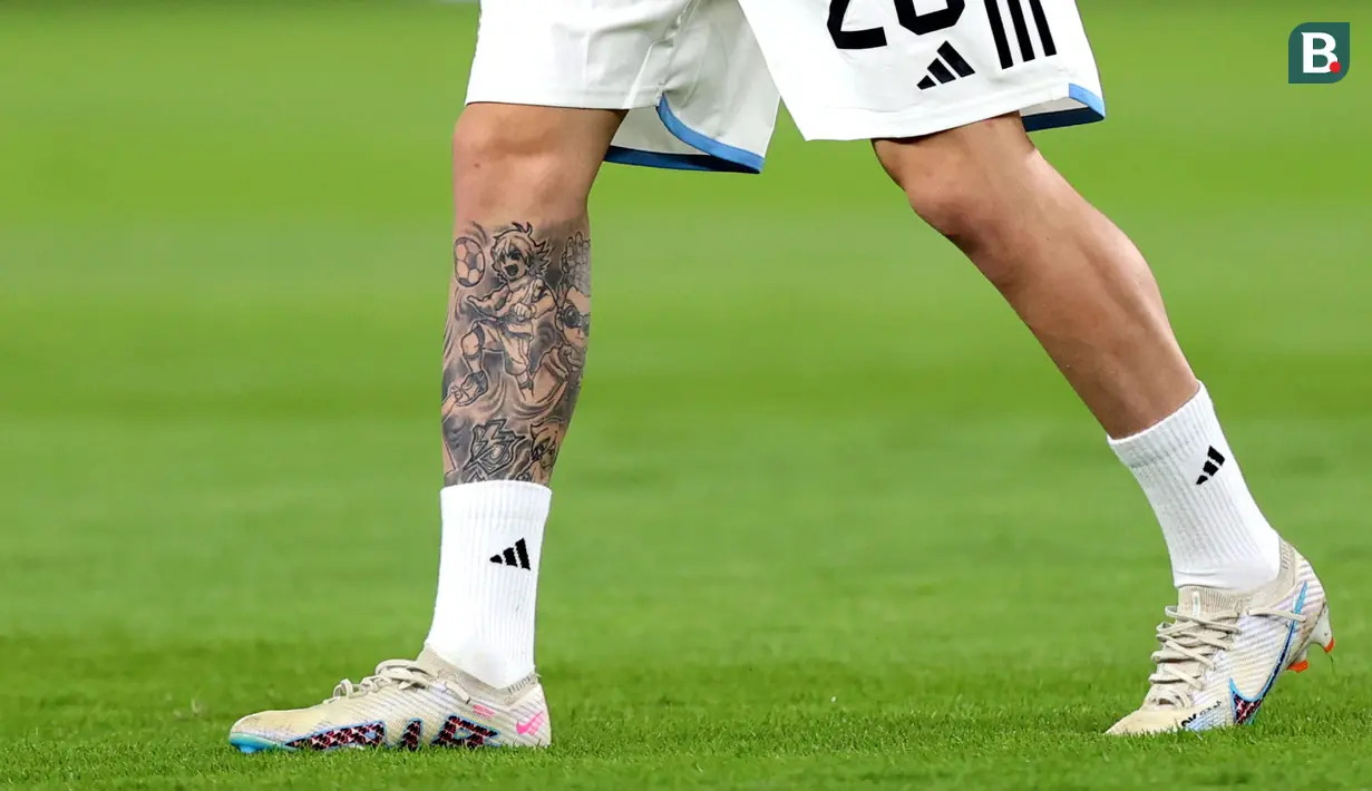 Foto: Bergambar Karakter Kapten Tsubasa hingga Nama Ibunya, Begini Tato ...