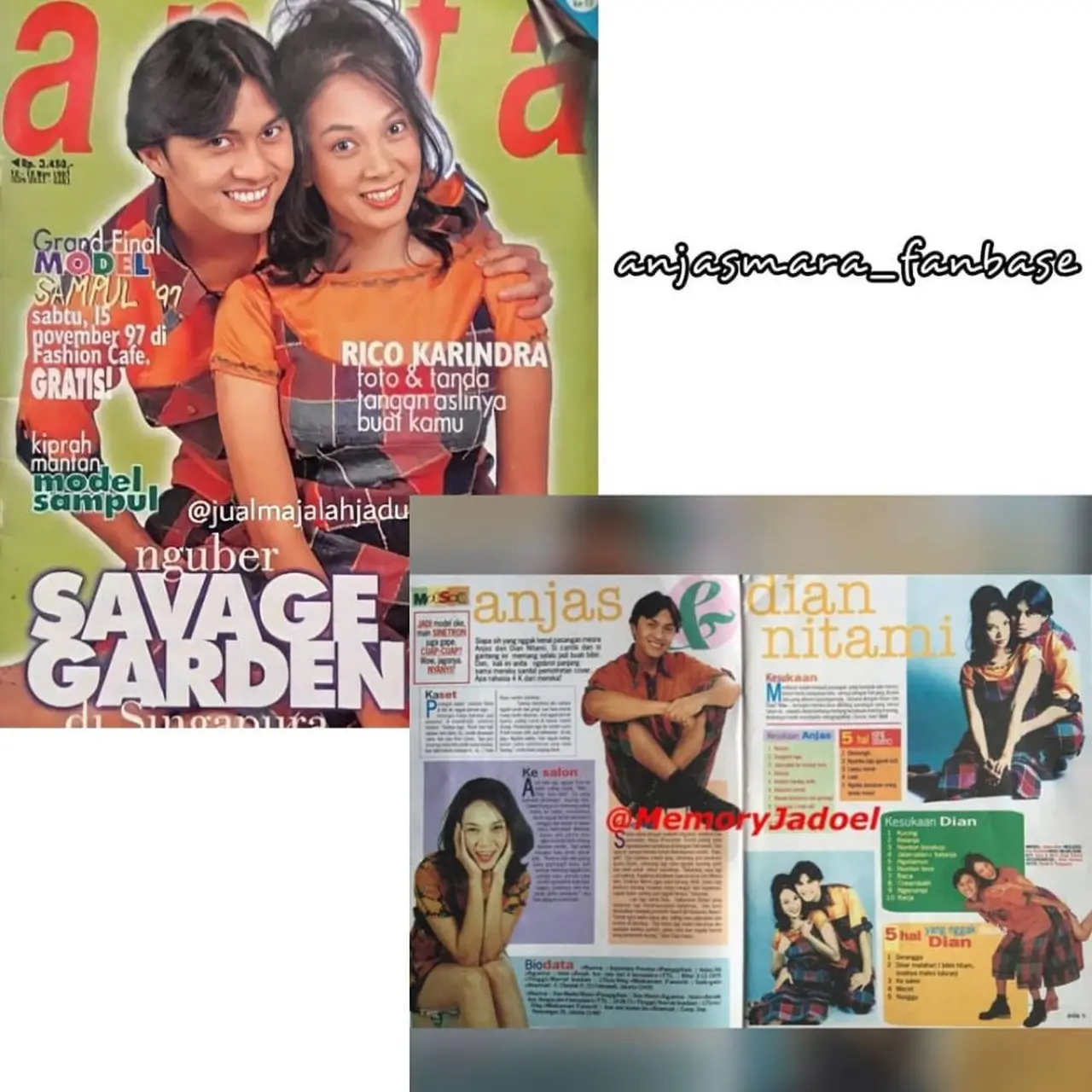 24 Tahun Menikah, Ini 6 Potret Anjasmara dan Dian Nitami saat Masih Pacaran - Hot Liputan6.com