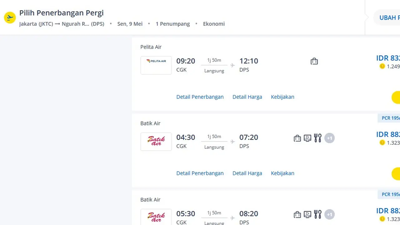 Tiket Pelita Air Sudah Ada di Tiket.com, Harga Bersaing - Bisnis Liputan6.com