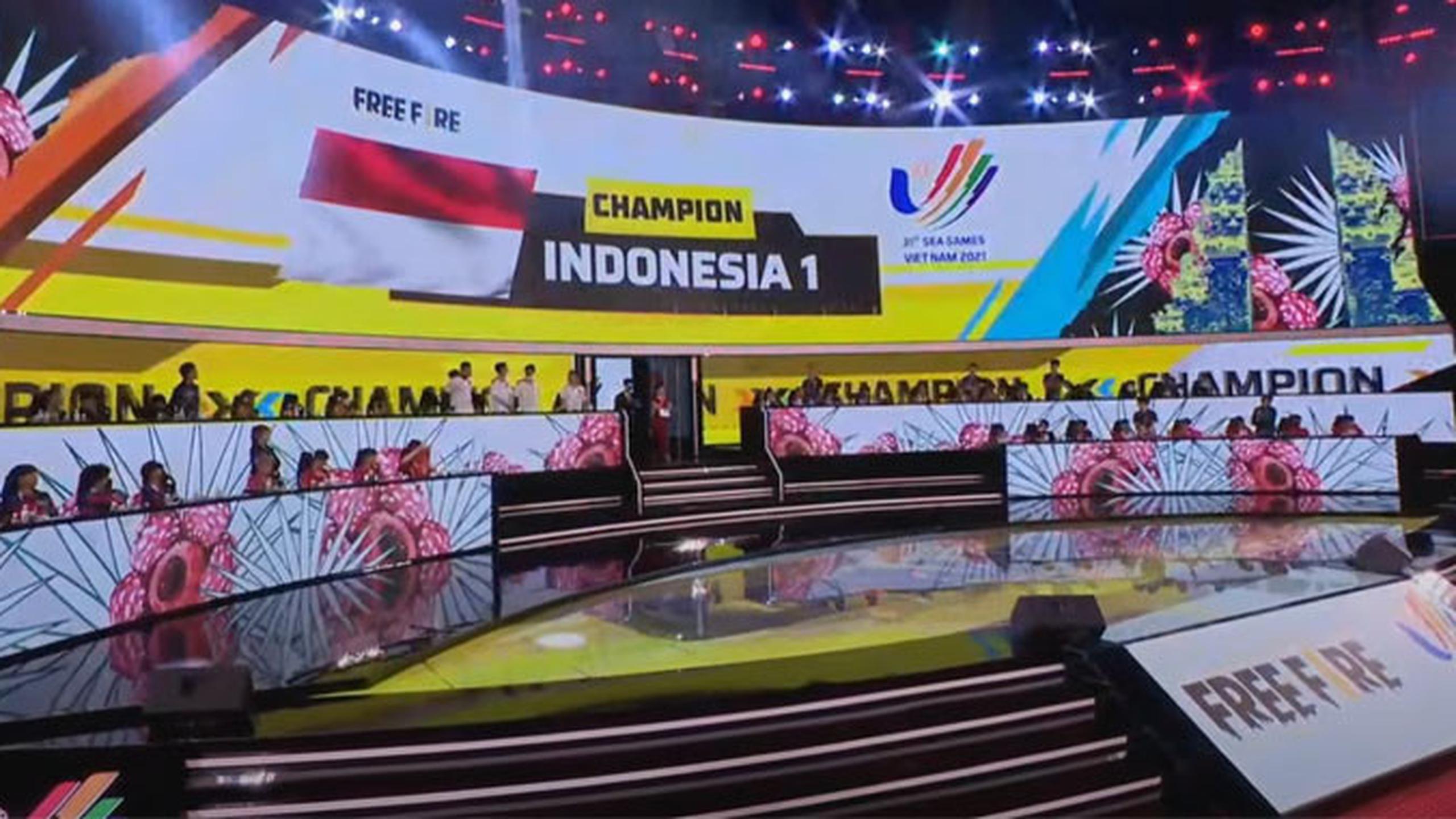 Timnas Free Fire Indonesia Sumbang Medali Emas dan Perak di SEA Games 2021