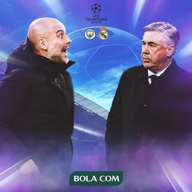 Link Live Streaming Liga Champions Manchester City vs Real Madrid, Sebentar Lagi Kick-off di ...