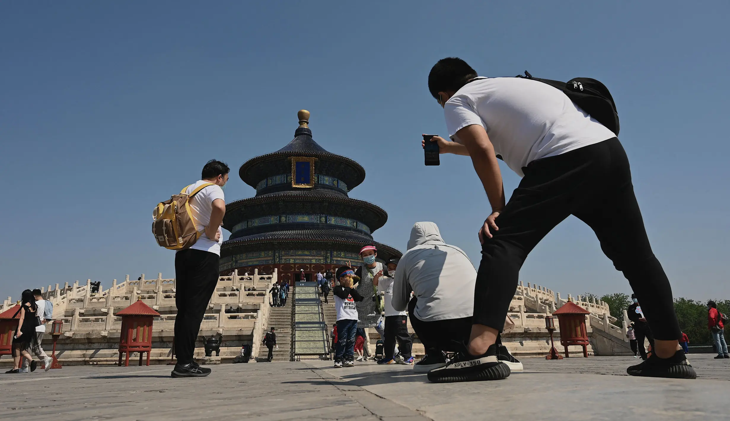 FOTO: Mengunjungi Kuil Surga Saat Liburan Hari Buruh di China - Foto ...
