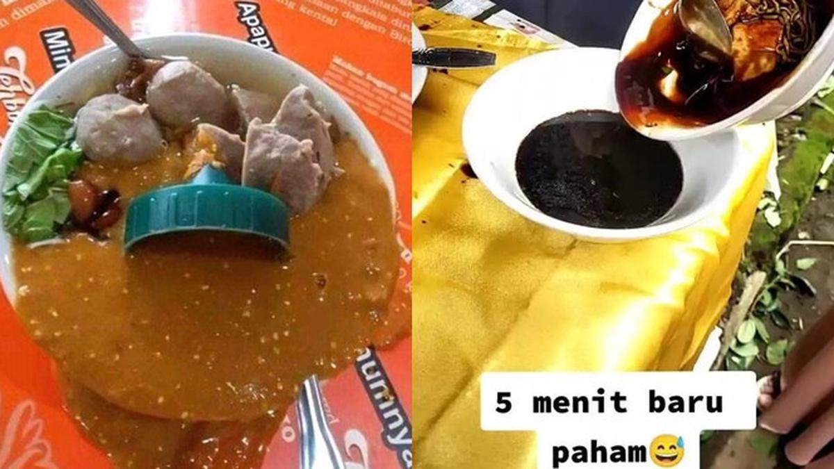 6 Momen Apes Saat Makan Bakso Ini Bikin Elus Dada, Harap Bersabar - Hot Liputan6.com