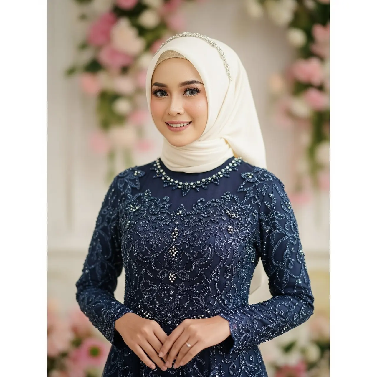 10 Rekomendasi Model Baju Gamis Pesta Mewah dan Elegan untuk Hijabers ...
