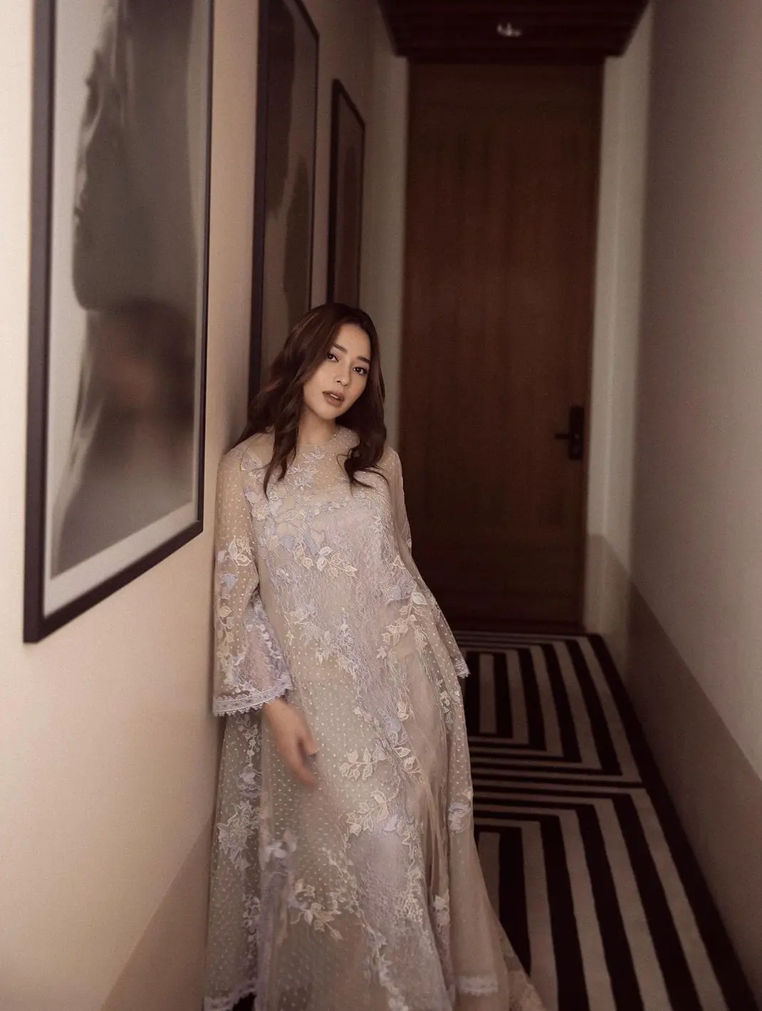 8 Inspirasi Baju Lace Mewah untuk Lebaran dari Nikita Willy, Azizah ...