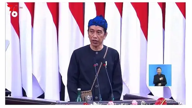 7 Potret Presiden Jokowi Pakai Baju Adat Suku Baduy Di Sidang Tahunan