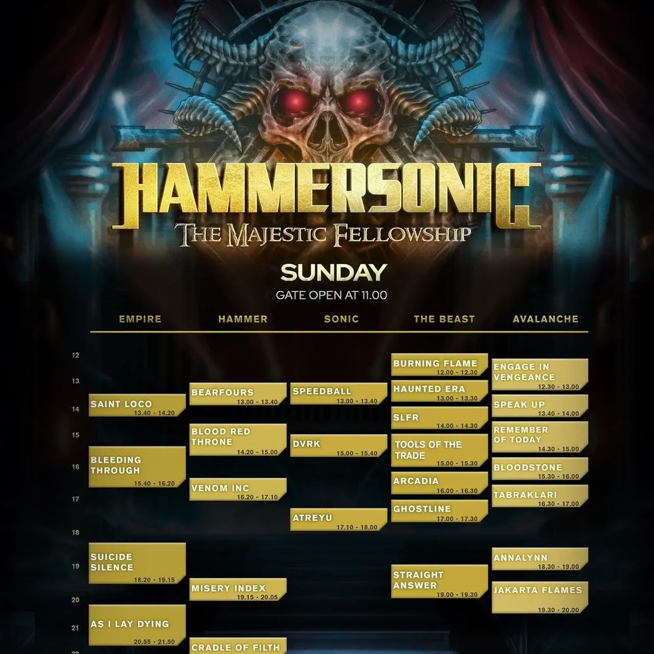 Merayakan Persaudaraan di Hammersonic 2024 - ShowBiz Liputan6.com