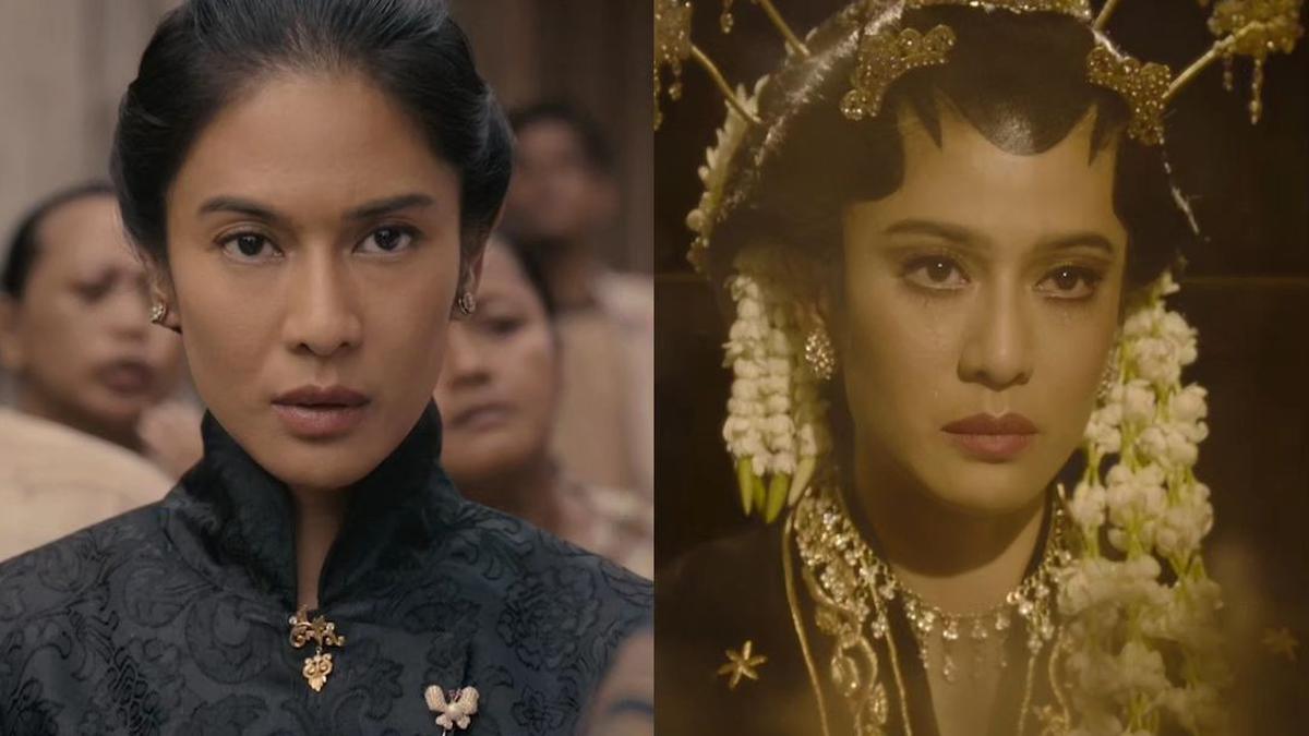 6 Pesona Fearless Dian Sastro Kenakan Kebaya Monokrom di Serial Gadis Kretek yang Masuk Busan ...