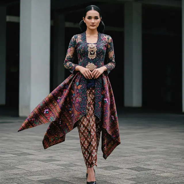 6 Model Kebaya Simple Modern untuk Pesta Pernikahan 2025 - Hot Liputan6.com
