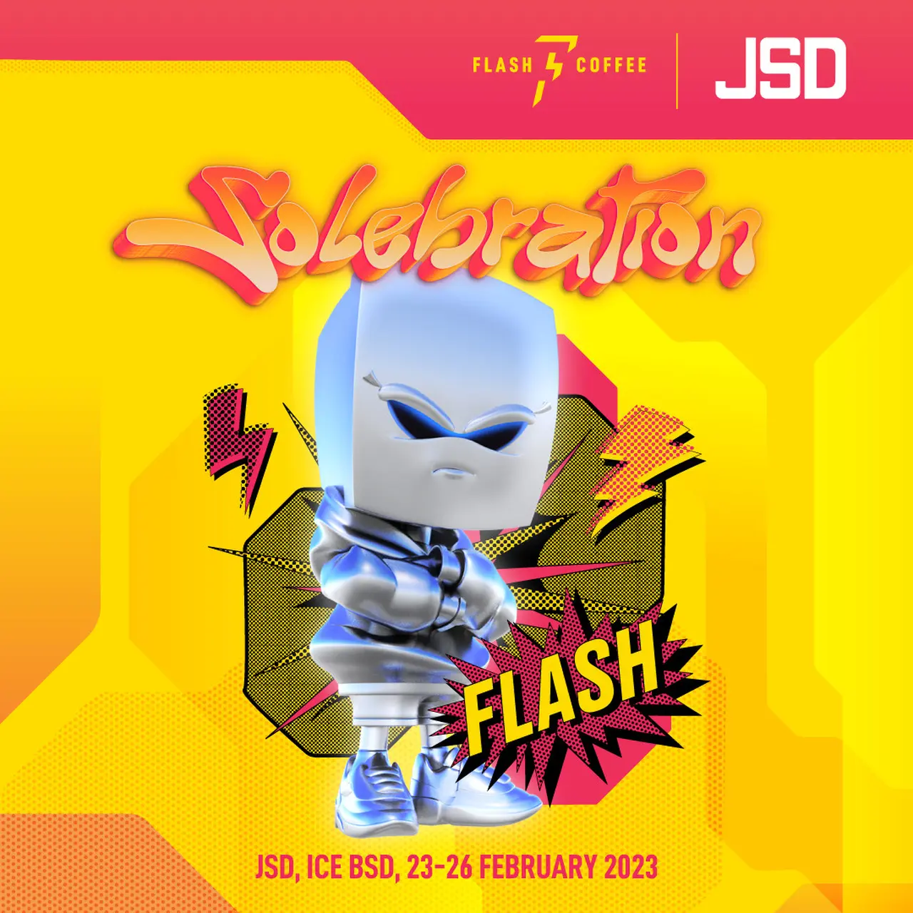 Flash Coffee Meriahkan Jakarta Sneaker Day (JSD) 2023 - Lifestyle Fimela.com