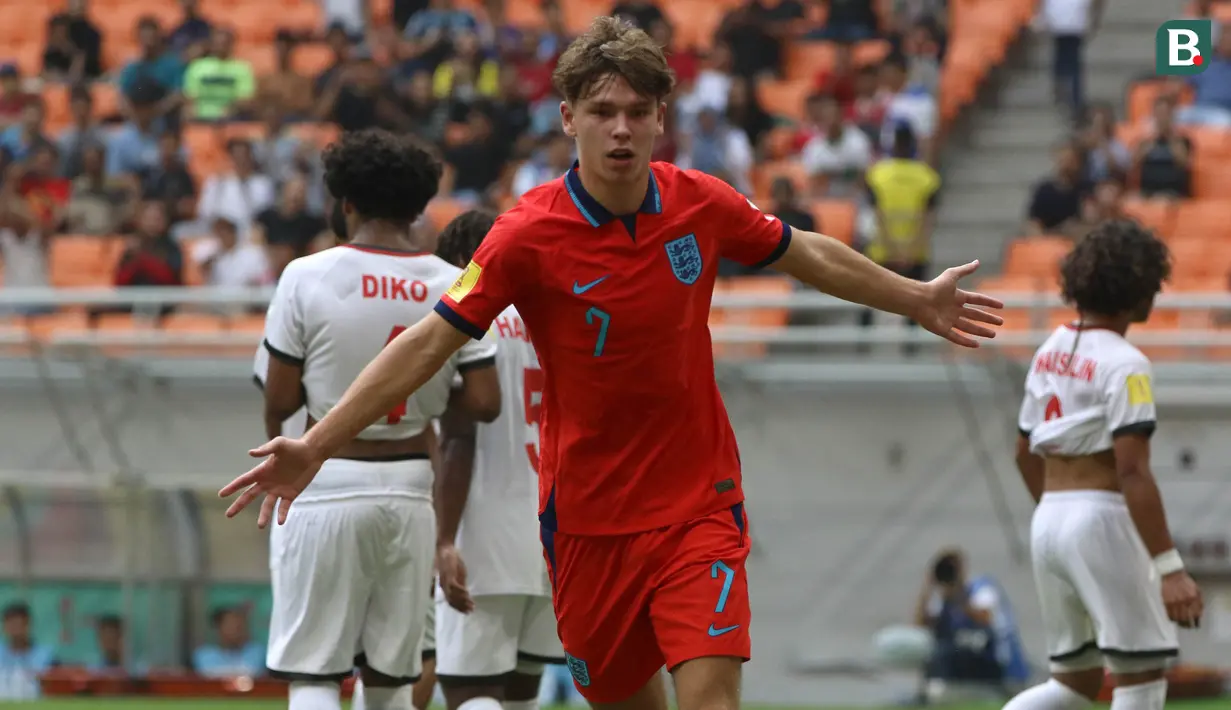 Foto: Beda Kelas, Timnas Inggris U-17 Bantai Kaledonia Baru Sepuluh Gol ...