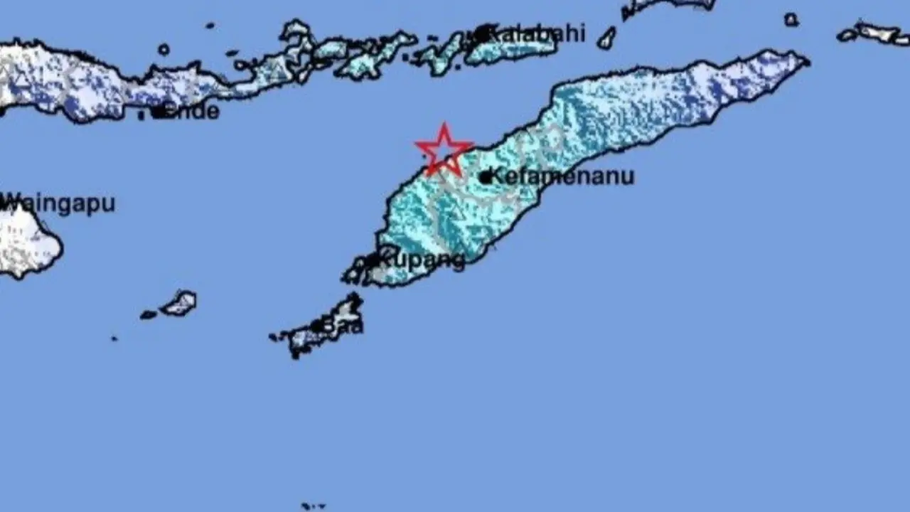 Gempa M6,0 Guncang Timor Tengah Utara NTT, Getaran Terasa Sampai Ende ...