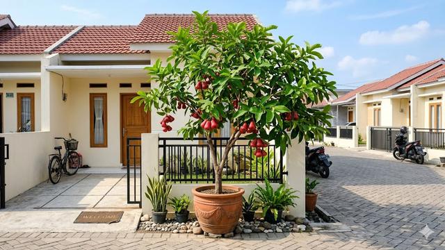 8 Pohon Buah untuk Rumah Subsidi yang Tidak Membuat Halaman Jadi Sarang ...