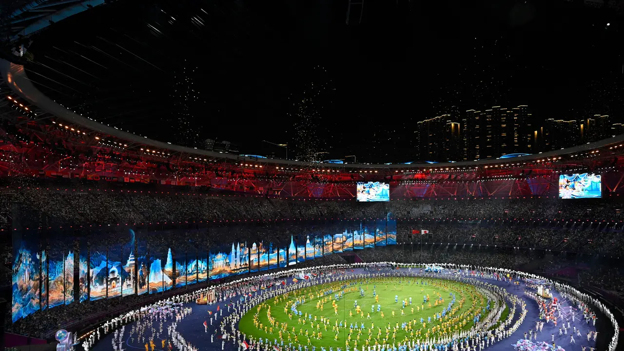 Api Kaldron Dipadamkan dengan Teknologi Canggih, Asian Games 2022 Resmi ...