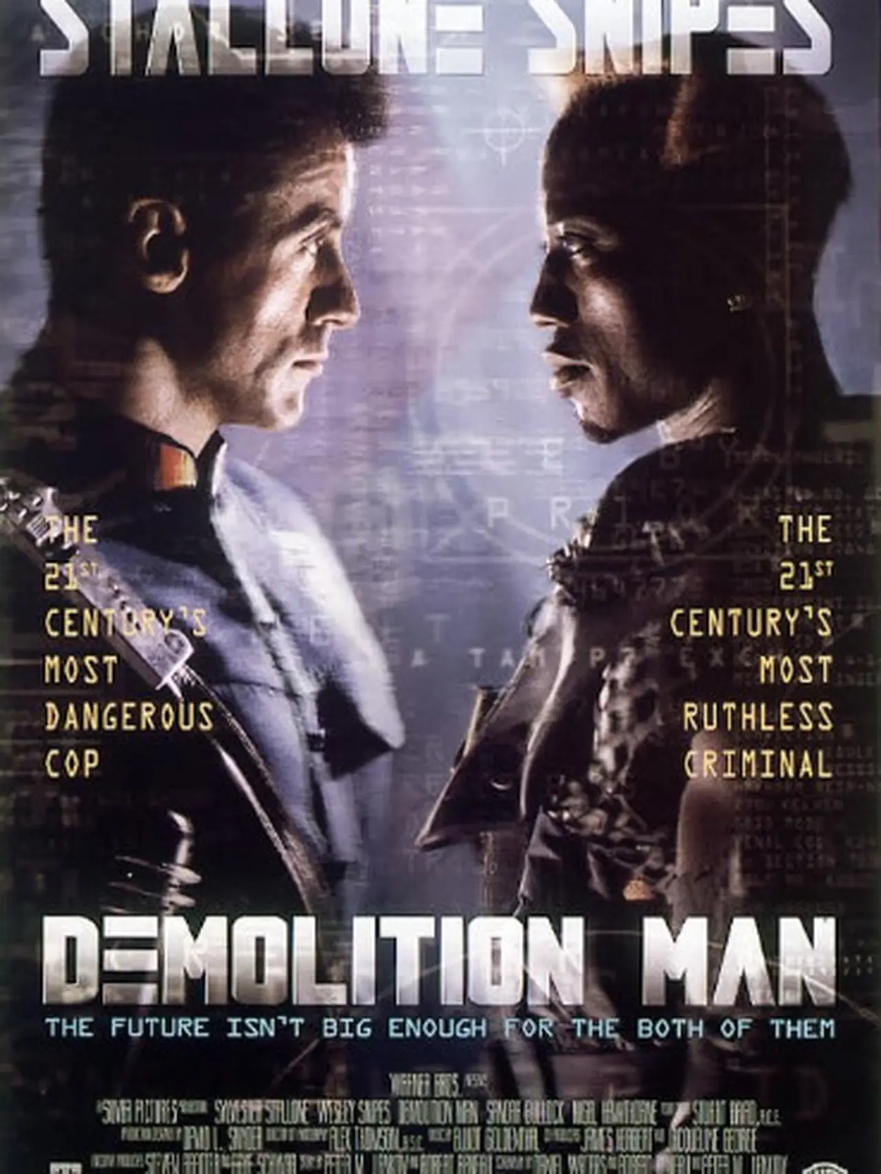 Sinopsis Film Demolition Man: Aksi Sylvester Stallone dan Sandra ...