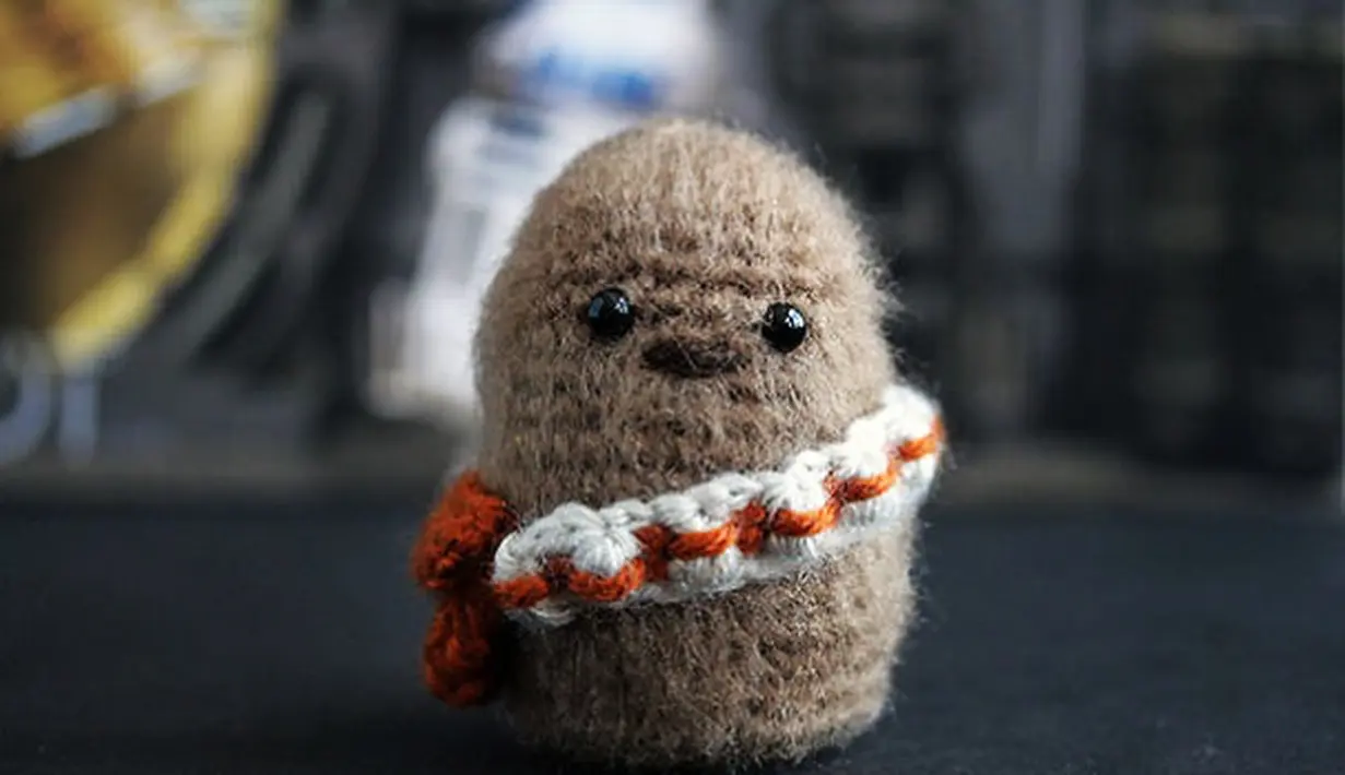 Meski Super Mini: Boneka Rajut Tokoh Kartun Ini Cute Dan Mengagumkan ...