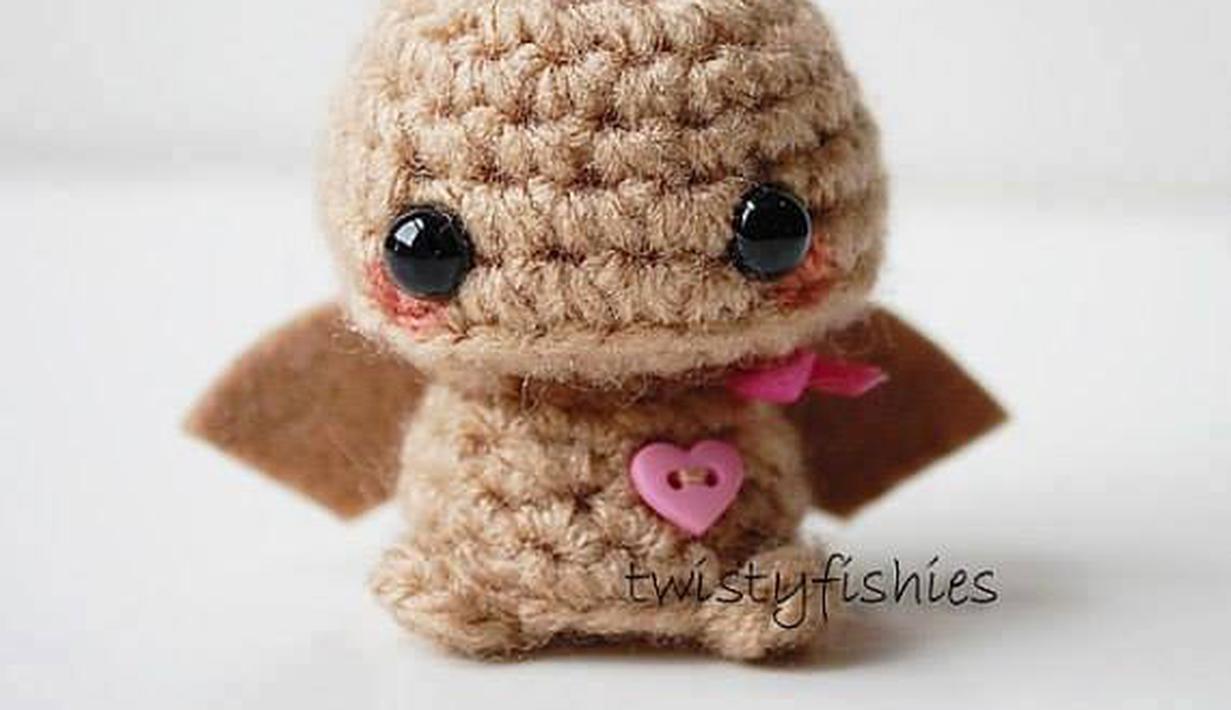 Imut Dan Lucunya Boneka Rajut Mini Bikin Gemas - Photo Fimela.com