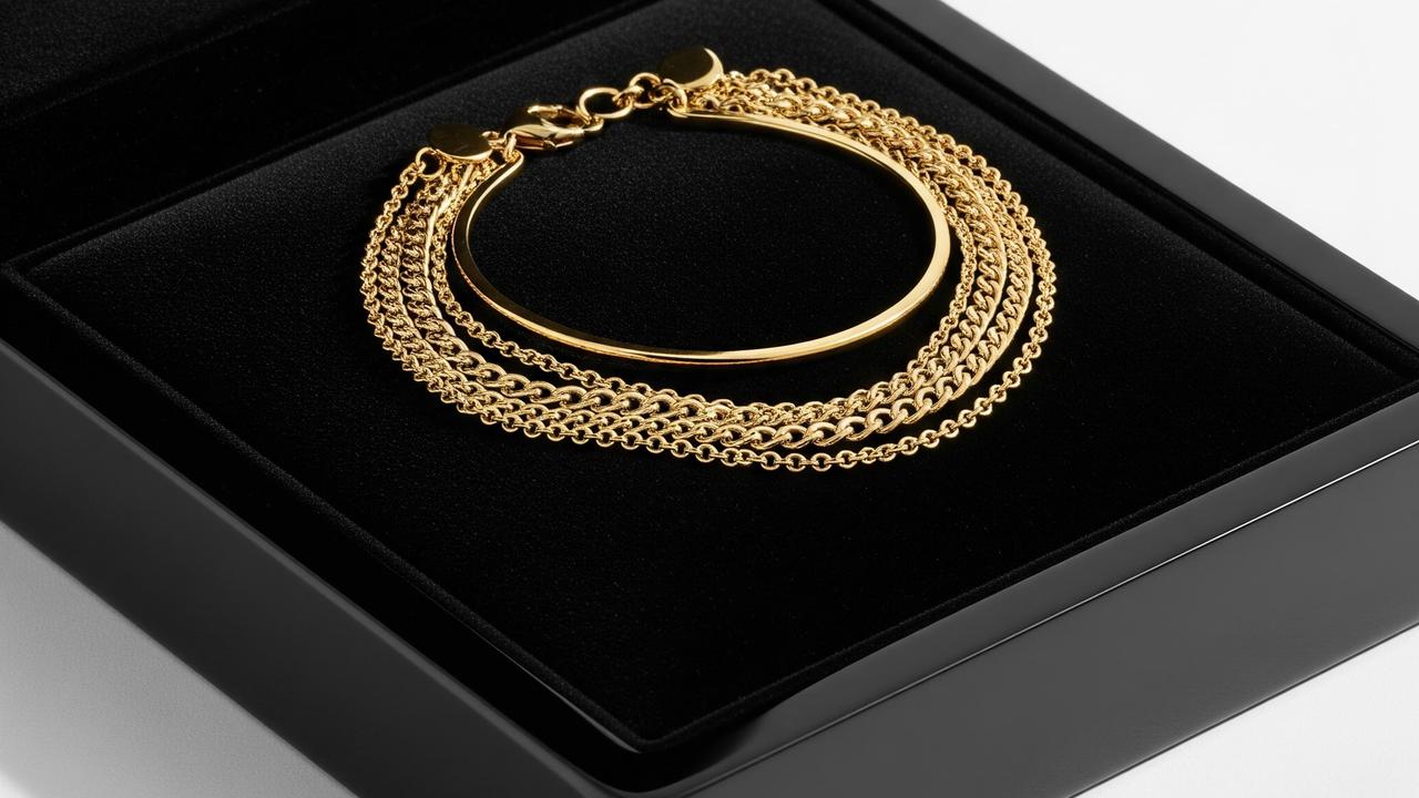 10 Model Gelang Rantai Emas Terbaru, Cocok untuk Investasi dan ...