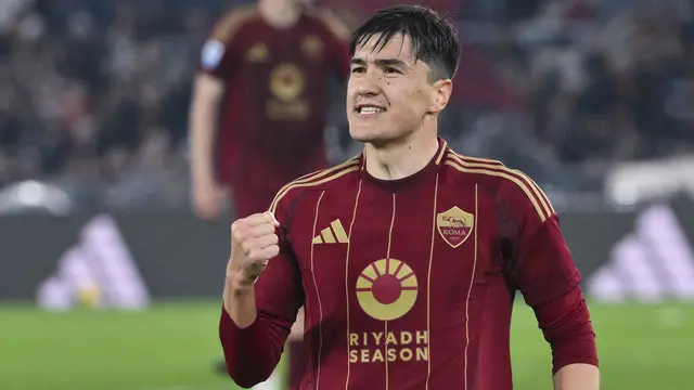 Eldor Shomurodov: Kapten Timnas Uzbekistan dan Jagoan Asia yang Bersinar di AS Roma - Dunia Bola.com