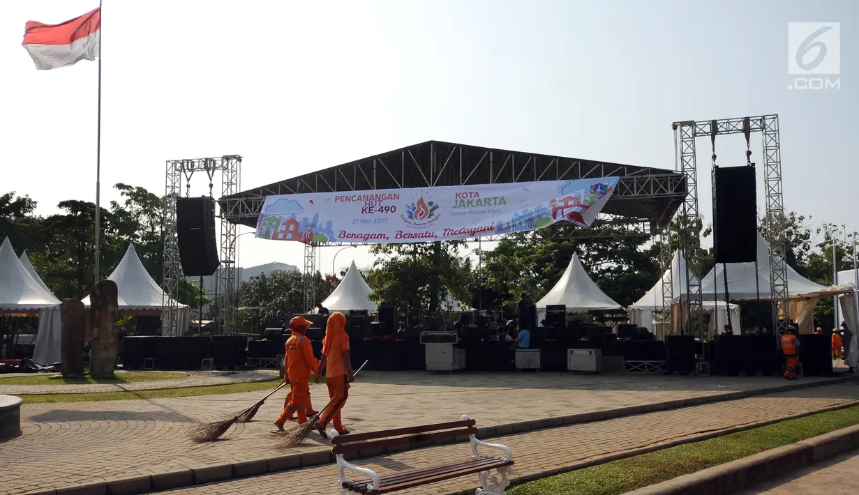 Taman Waduk Pluit Siap Jadi Lokasi Pencanangan HUT Jakarta ke 490 ...