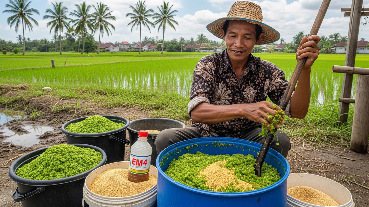Cara Membuat Pakan Fermentasi Ayam dari Azolla dan Dedak, Ekonomis Bergizi