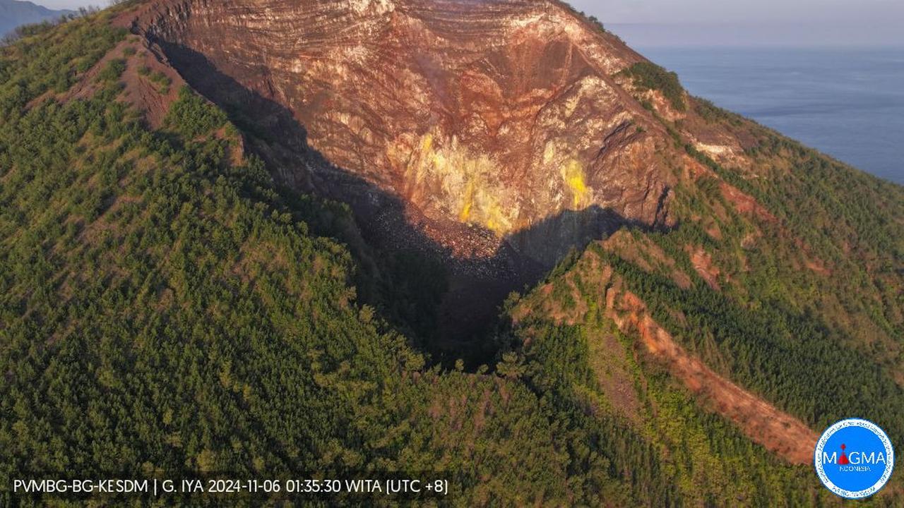 Sejarah Erupsi Gunung Iya Ende, Bahaya Tersembunyi dan Fakta Menarik di ...