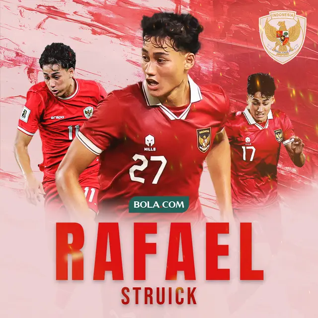 Rapor Rafael Struick bersama Timnas Indonesia: 14 Kali Main, 13 Starter ...
