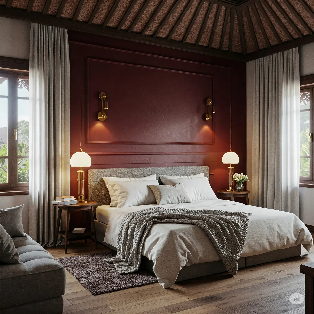 7 Inspirasi Cat Warna Merah untuk Rumah, Bikin Hunian Elegan dan Mewah ...