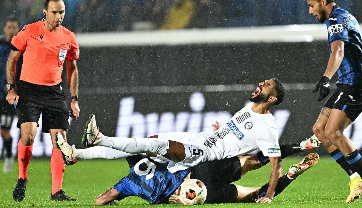 Liga Europa, Berat Djimsiti Cetak Gol Kemenangan Atalanta atas Sturm Graz