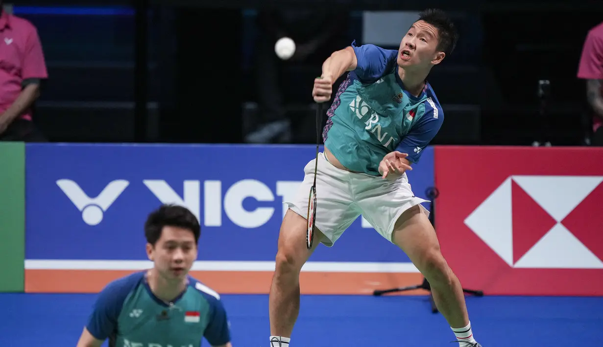 Foto: Menang Dramatis Atas The Minions, Fajar Alfian/ Muhammad Rian Ardianto Juara Denmark Open ...