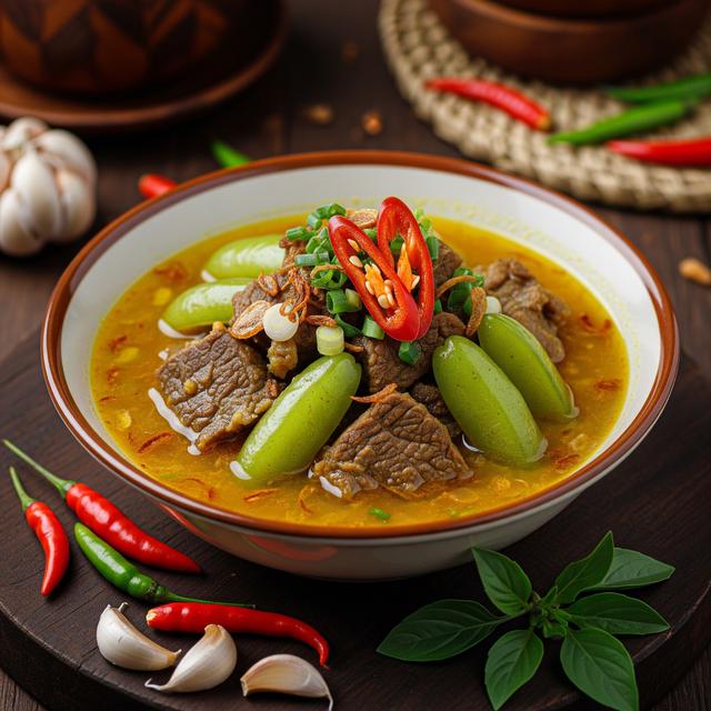 6 Resep Garang Asem Daging Sapi Belimbing Wuluh yang Segar dan Empuk