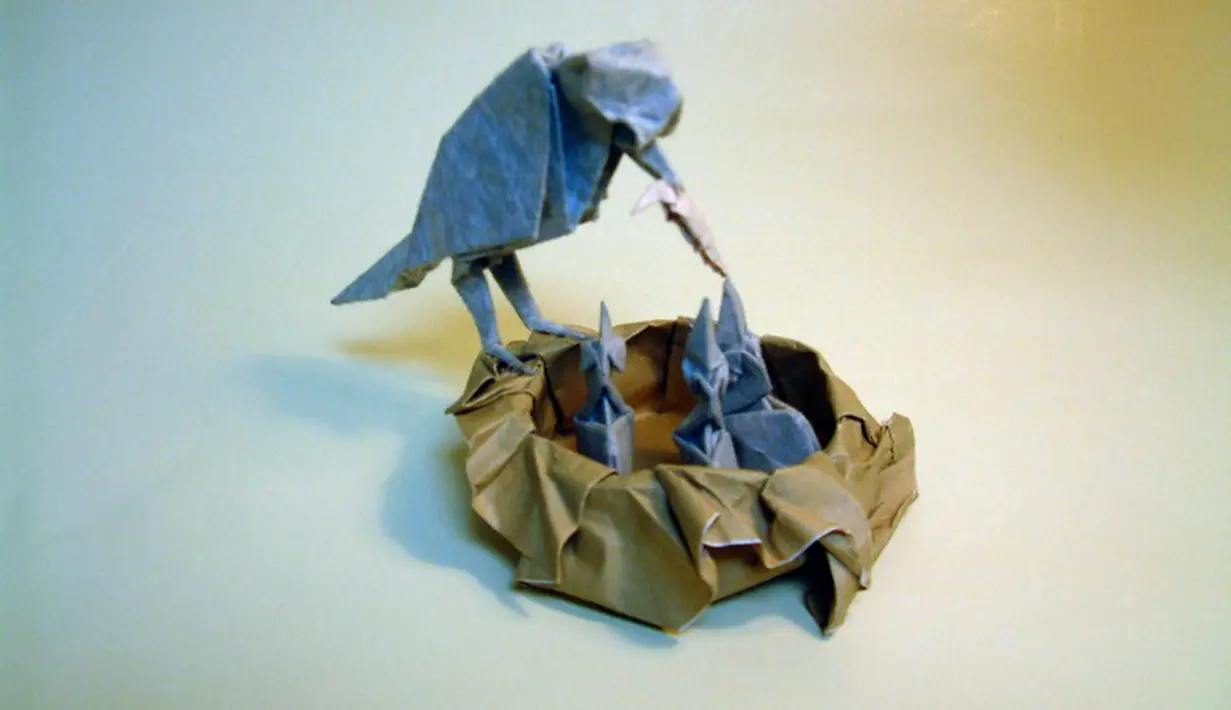 Seni Melipat Kertas Menakjubkan Ala Master Origami Dunia - Photo Fimela.com