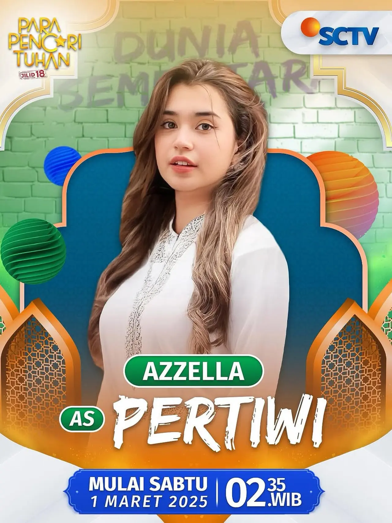 5 Potret Azella Alhamid Pemeran Pertiwi di Sinetron PPT Jilid 18, Cucu ...