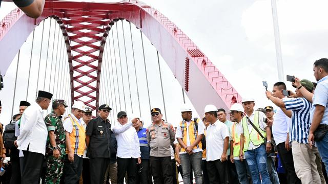 Jembatan Sei Wampu Langkat Mulai Difungsionalkan, Urai Kemacetan Arus Mudik Lebaran 2023 ...