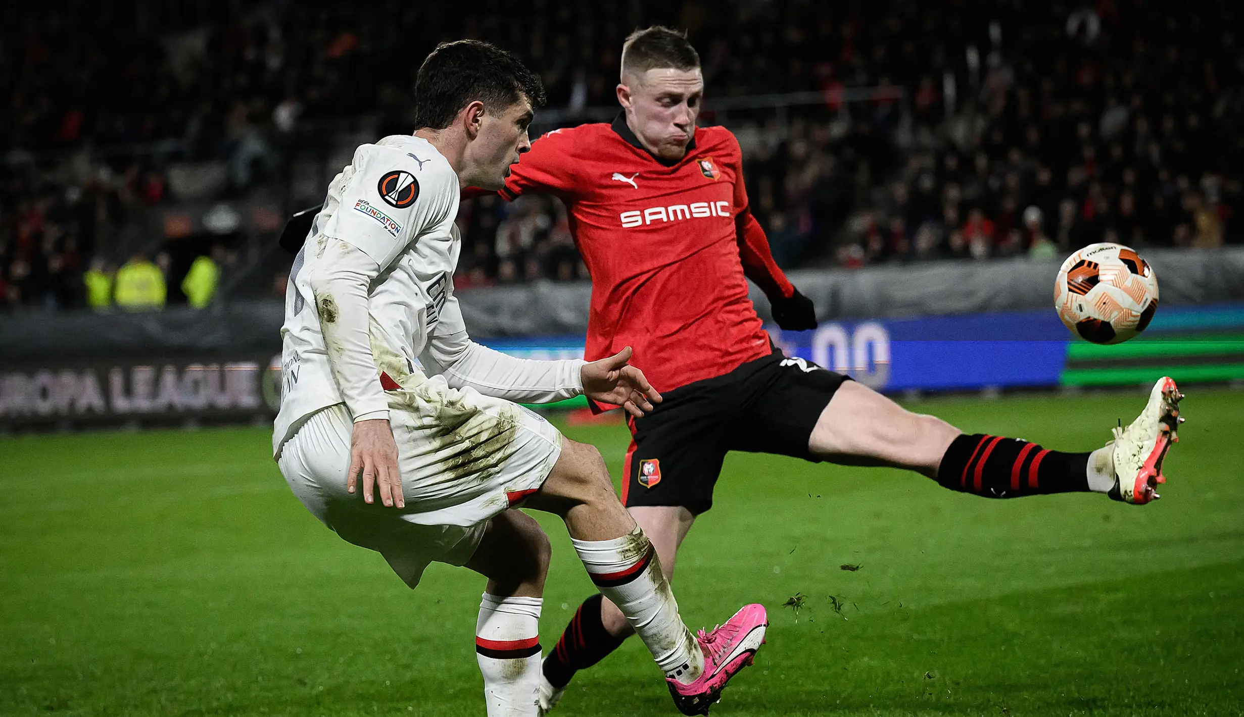 Unggul Agregat Gol atas Rennes, AC Milan Melenggang ke 16 Besar - Foto ...